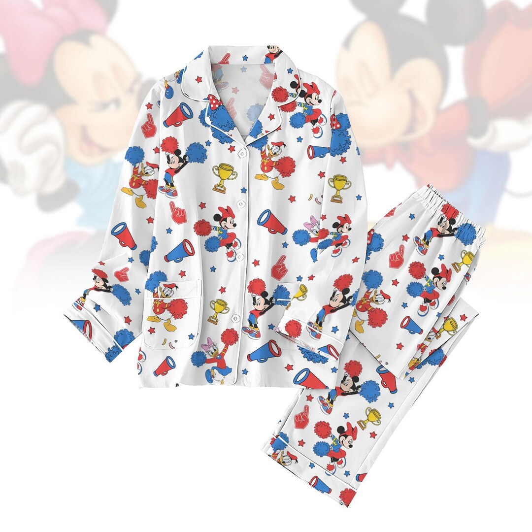 Disney UCA All Star Nationals 2025 Pajamas Set, Mickey and Friends ...