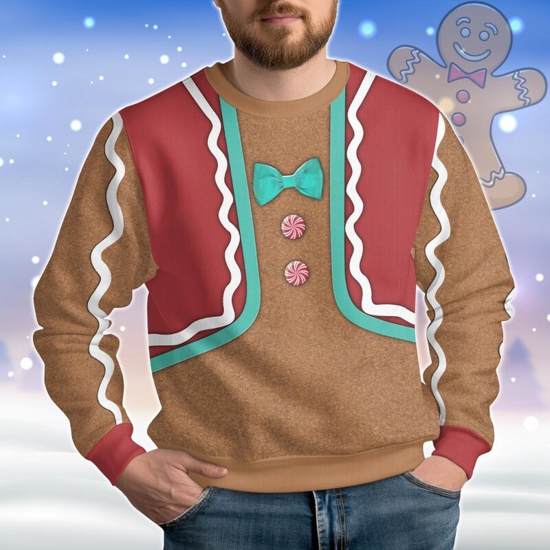 Gingerbread Man Sweater - Etsy