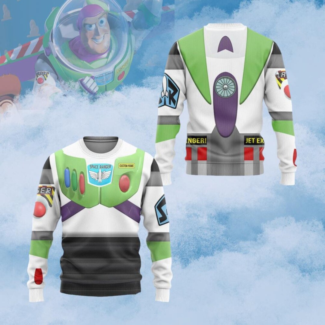 Toy Story Buzz Lightyear Ugly Sweater, Buzz Lightyear Space Ranger ...
