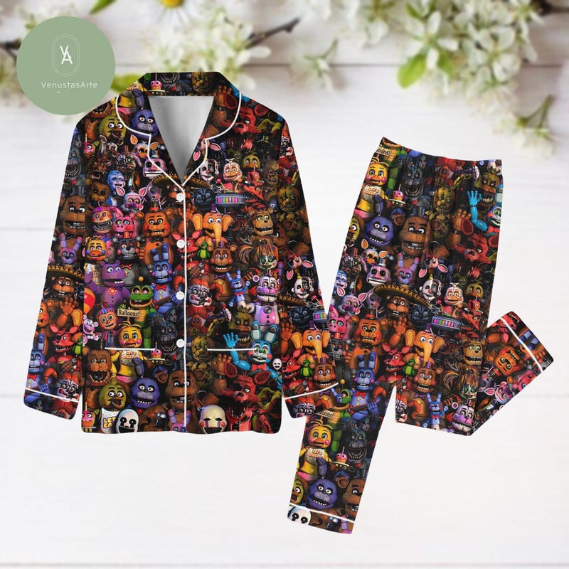 Five Nights at Freddys Pajamas - Etsy