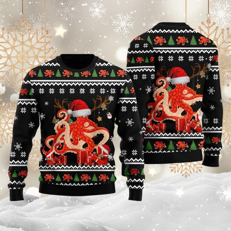 Octopus Sweater - Etsy