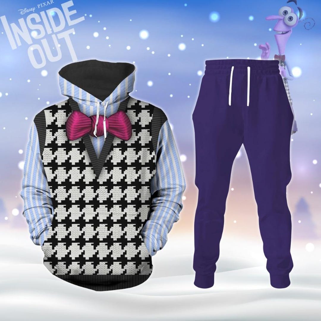 Inside Out Fear Cosplay Shirt, Disney Fear Cosplay Costume, Pixar ...