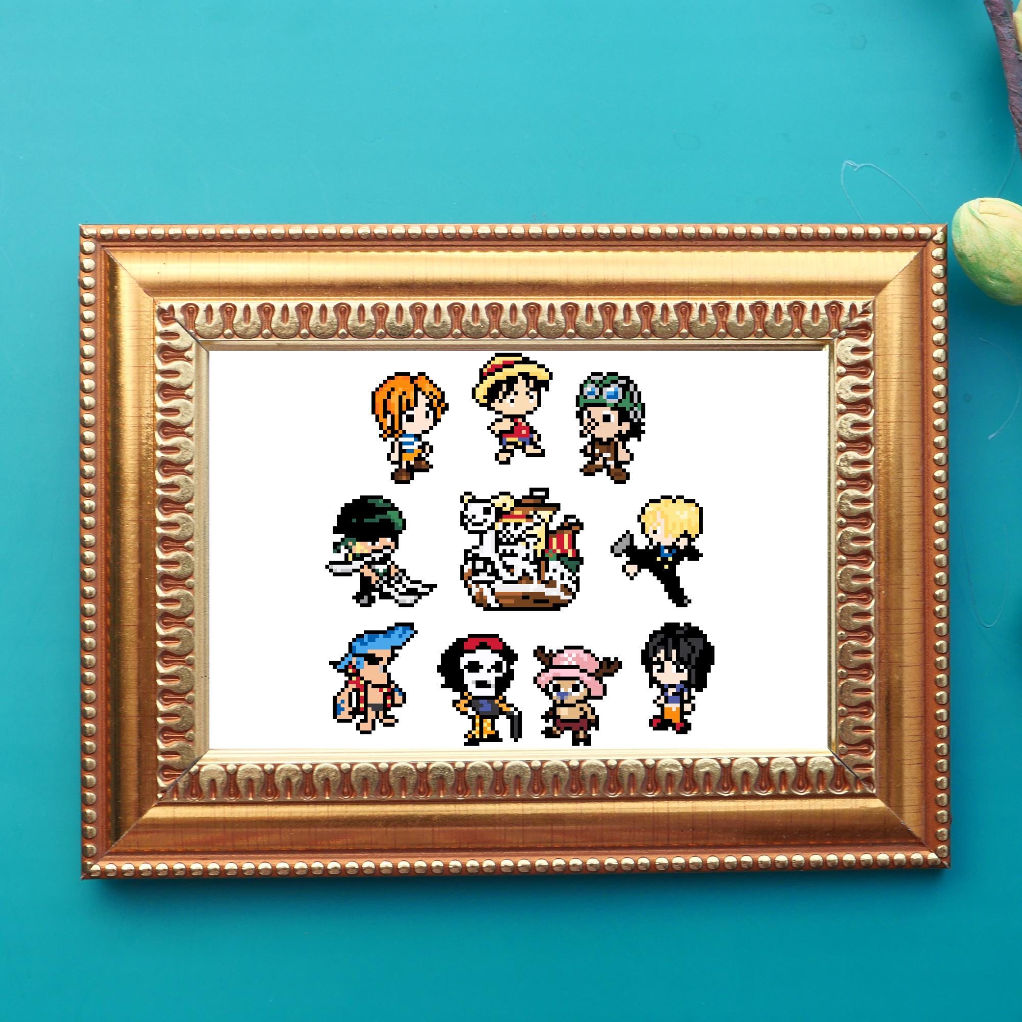 Pixel Pirates Cross Stitch Pattern - Etsy
