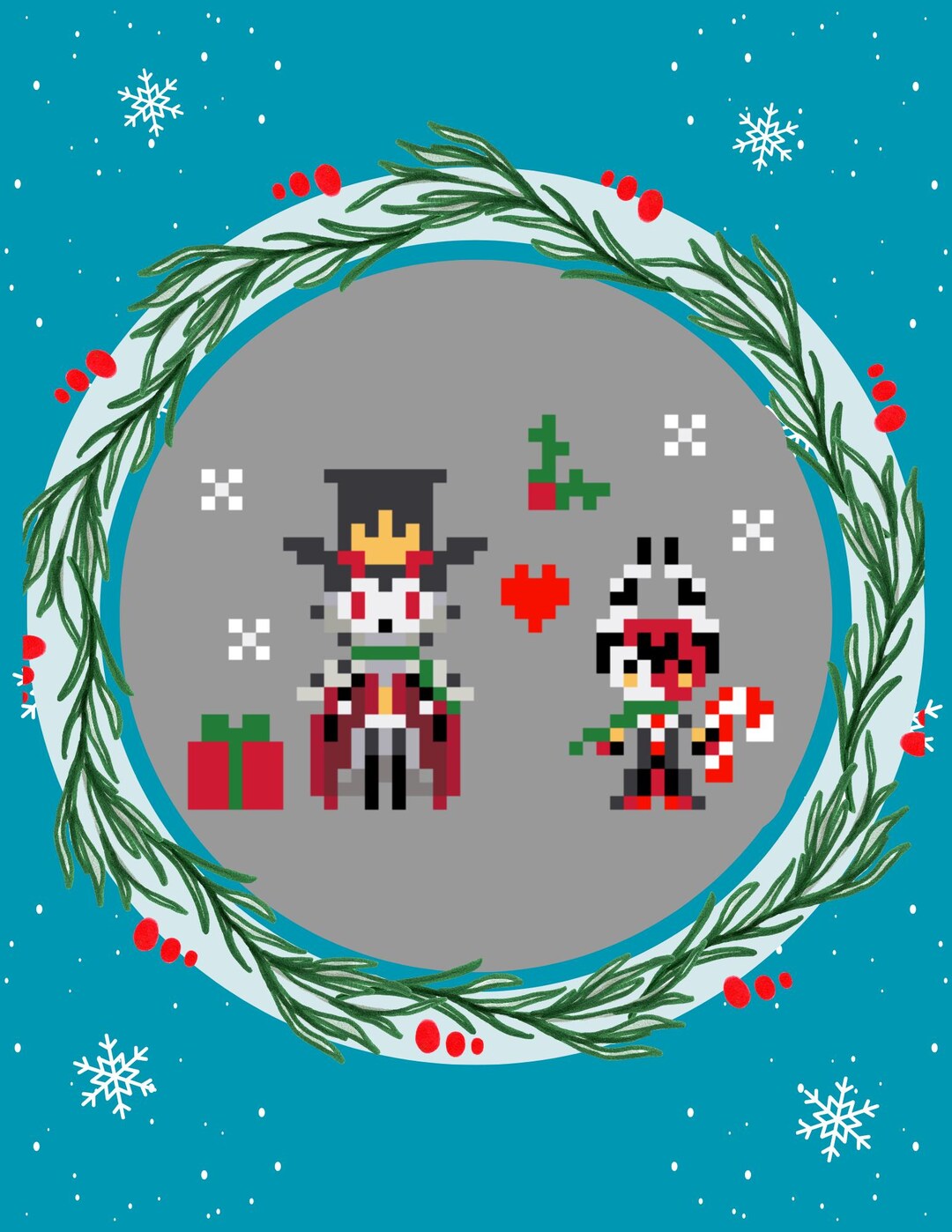 Stolitz Pixel Ornament Cross Stitch Pattern - Etsy