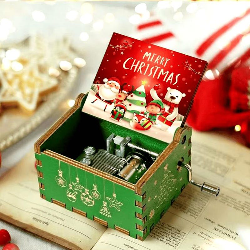 Hand Crank Music Box - Etsy