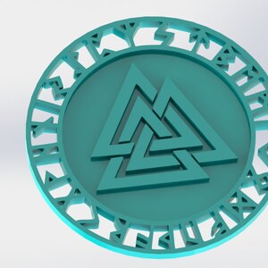 Símbolos vikingos stl, dxf, svg, stp para impresión 3D y grabado láser ...