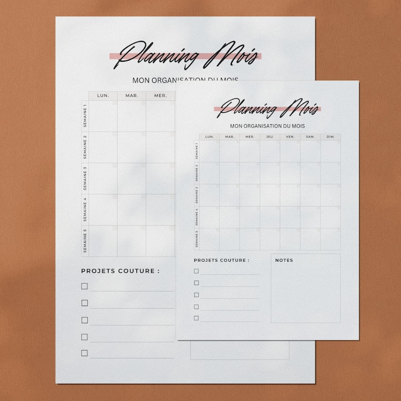 Printable PDF Sewing Planner | Sewing Notebook | Sewing Journal | A4-A5 ...