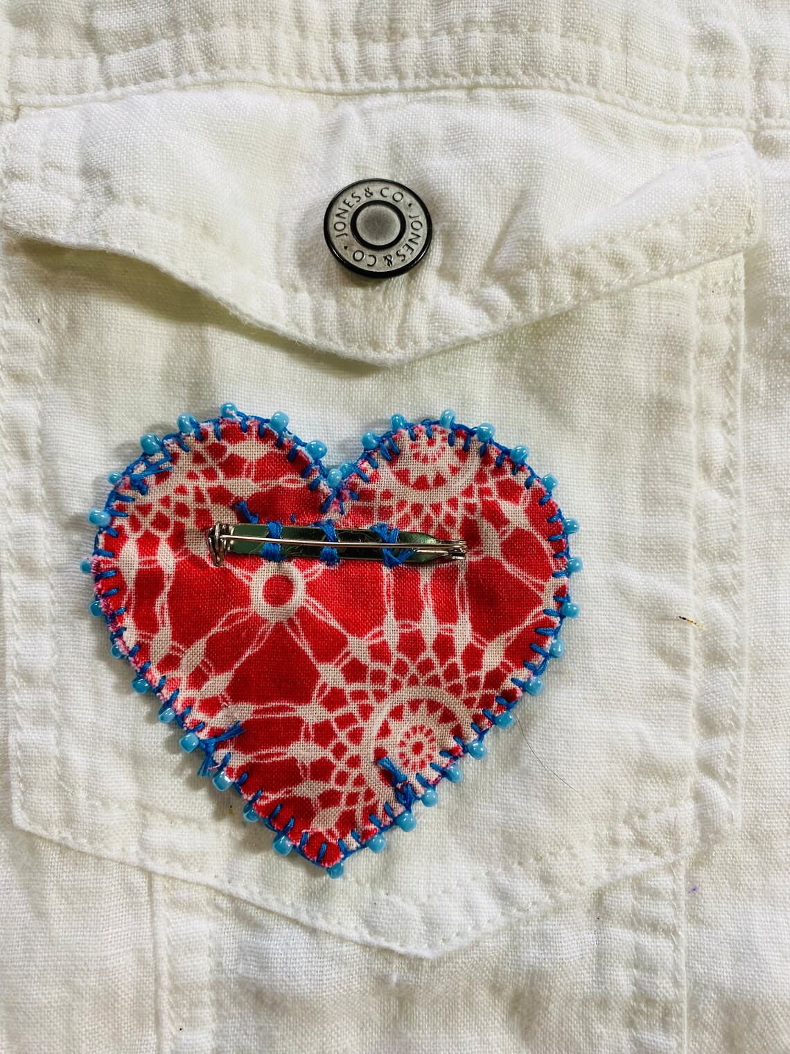 Cute Sewing Themed Fabric Pin - Etsy