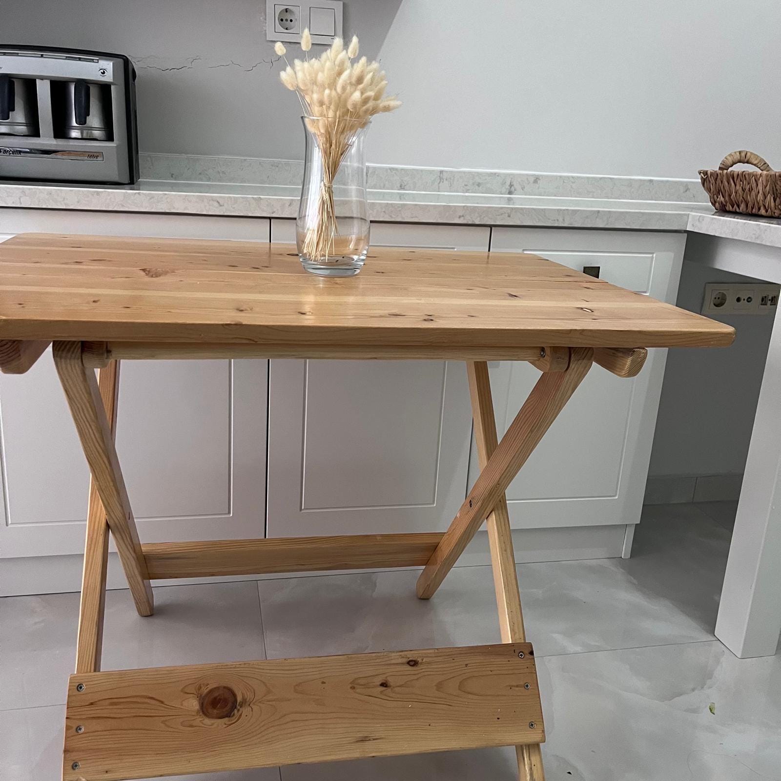 Dining Table/ Murphy Table/ Foldable Dining Table/ Kitchen & Dining ...