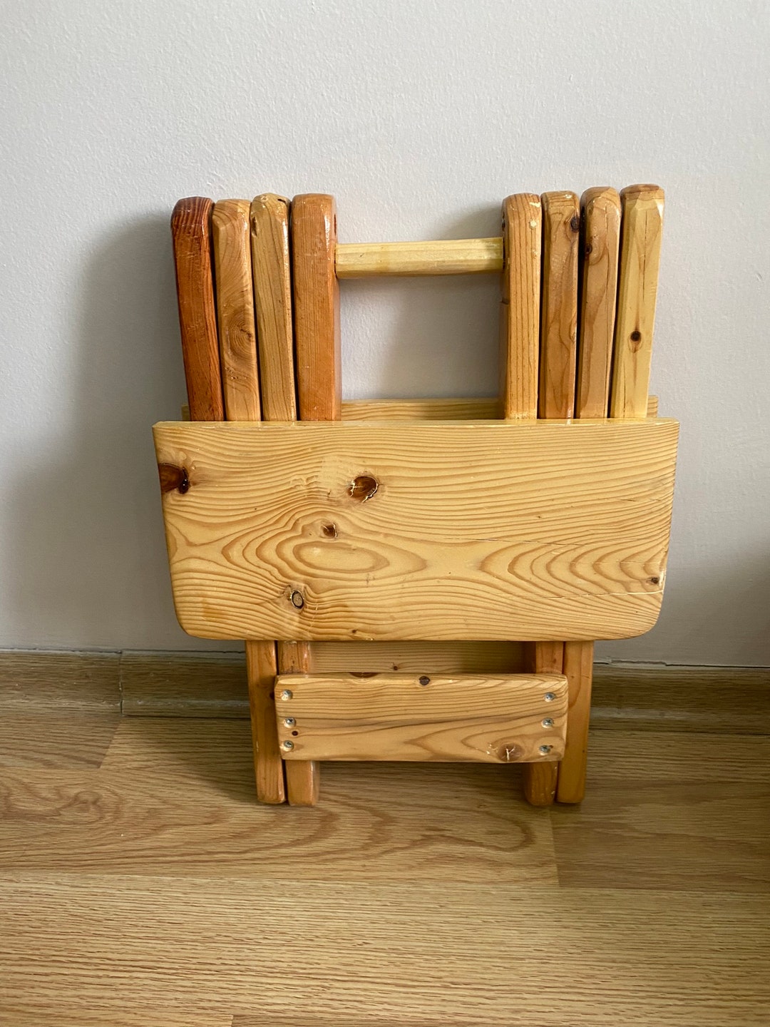 Small Coffee Table / Wooden Picnic Table / Portable Table/ Folding ...