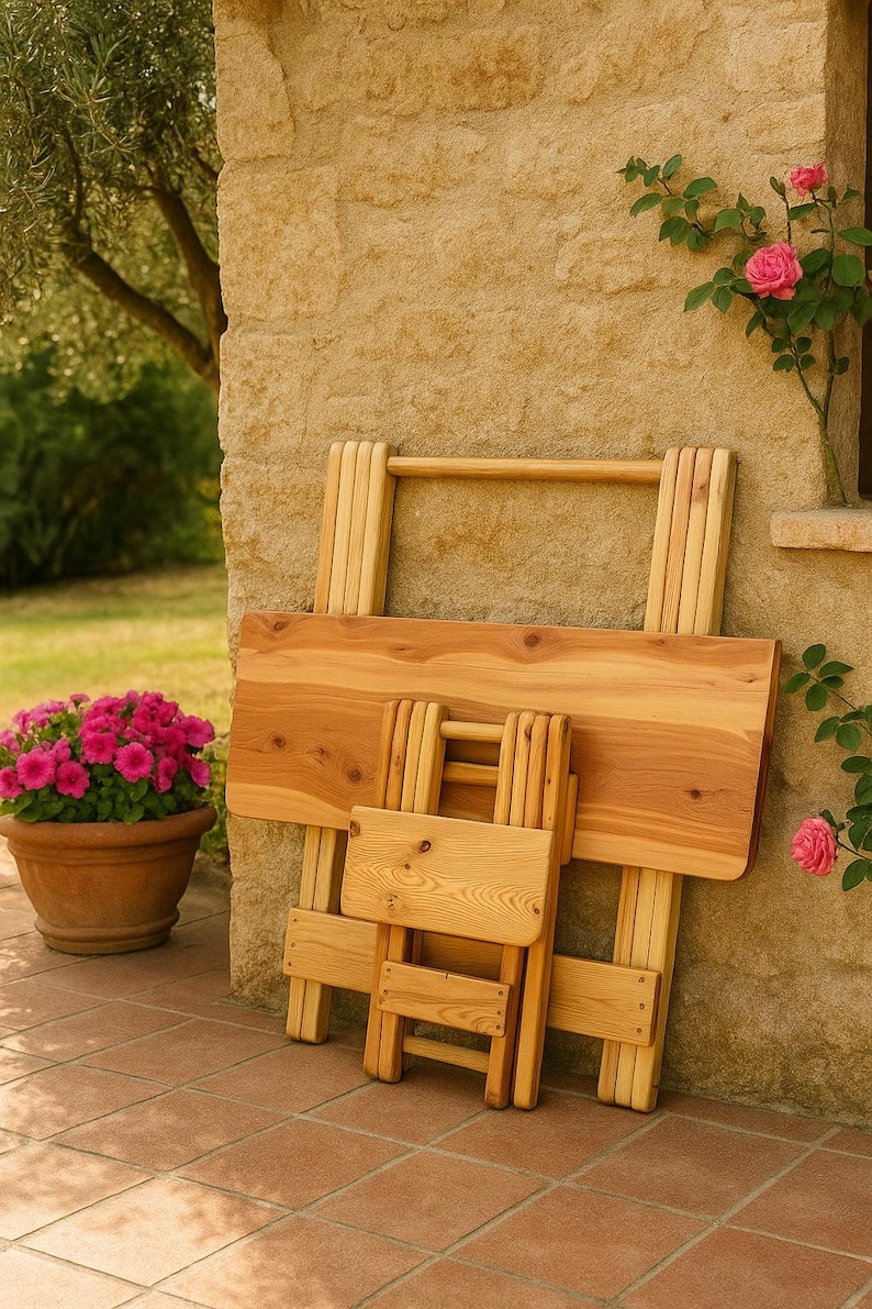 Made to Order Table, Foldable Natural Wood Table, Multifunctional ...