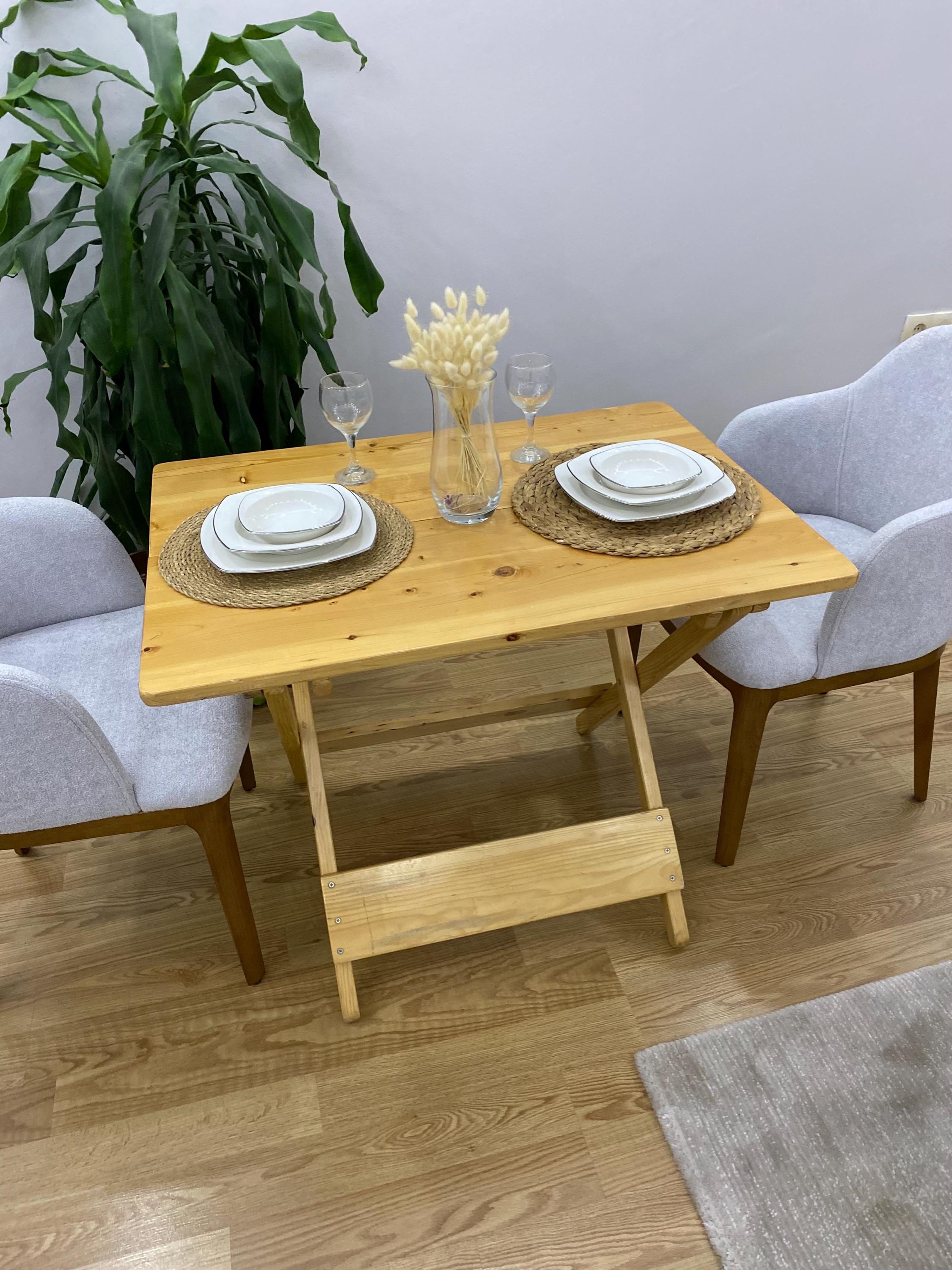 Folding Dining Table, Murphy Table, Foldable Table, Garden Table ...