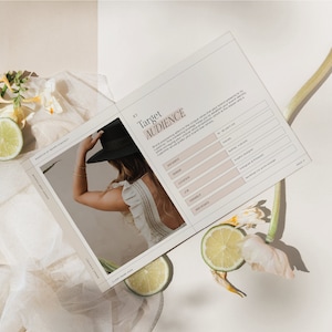 STUNNING Brand Strategy Template for Designers | Branding Workbook ...