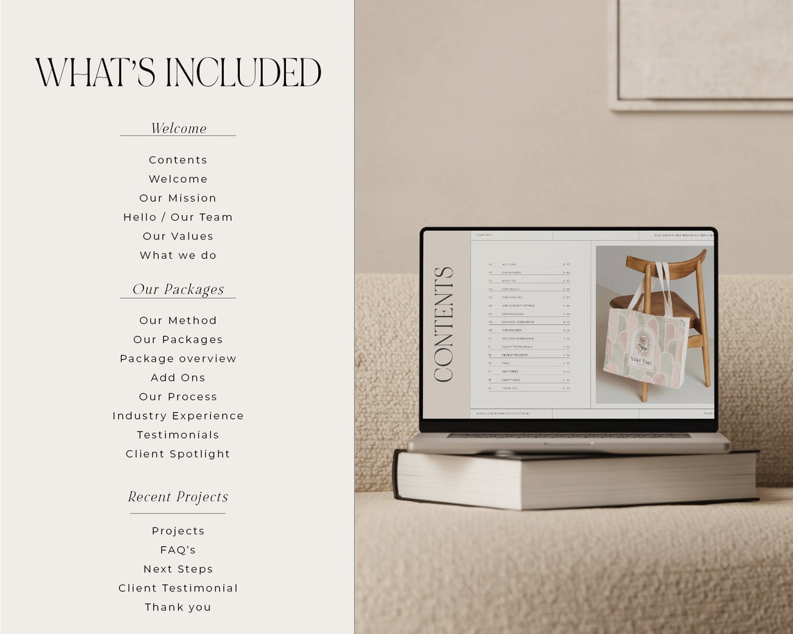 Services and Pricing Guide Template for Designers | Process and ...