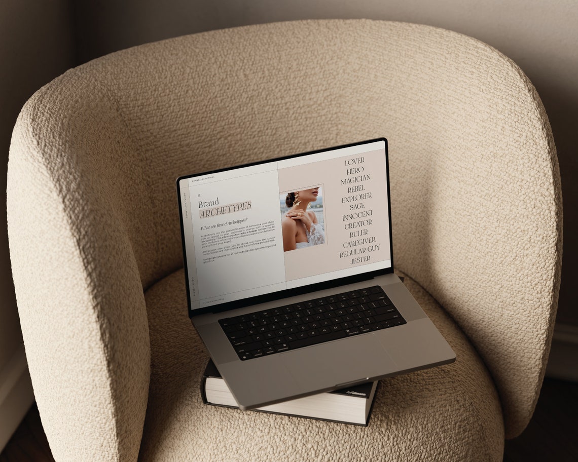 STUNNING Brand Strategy Template for Designers | Branding Workbook ...