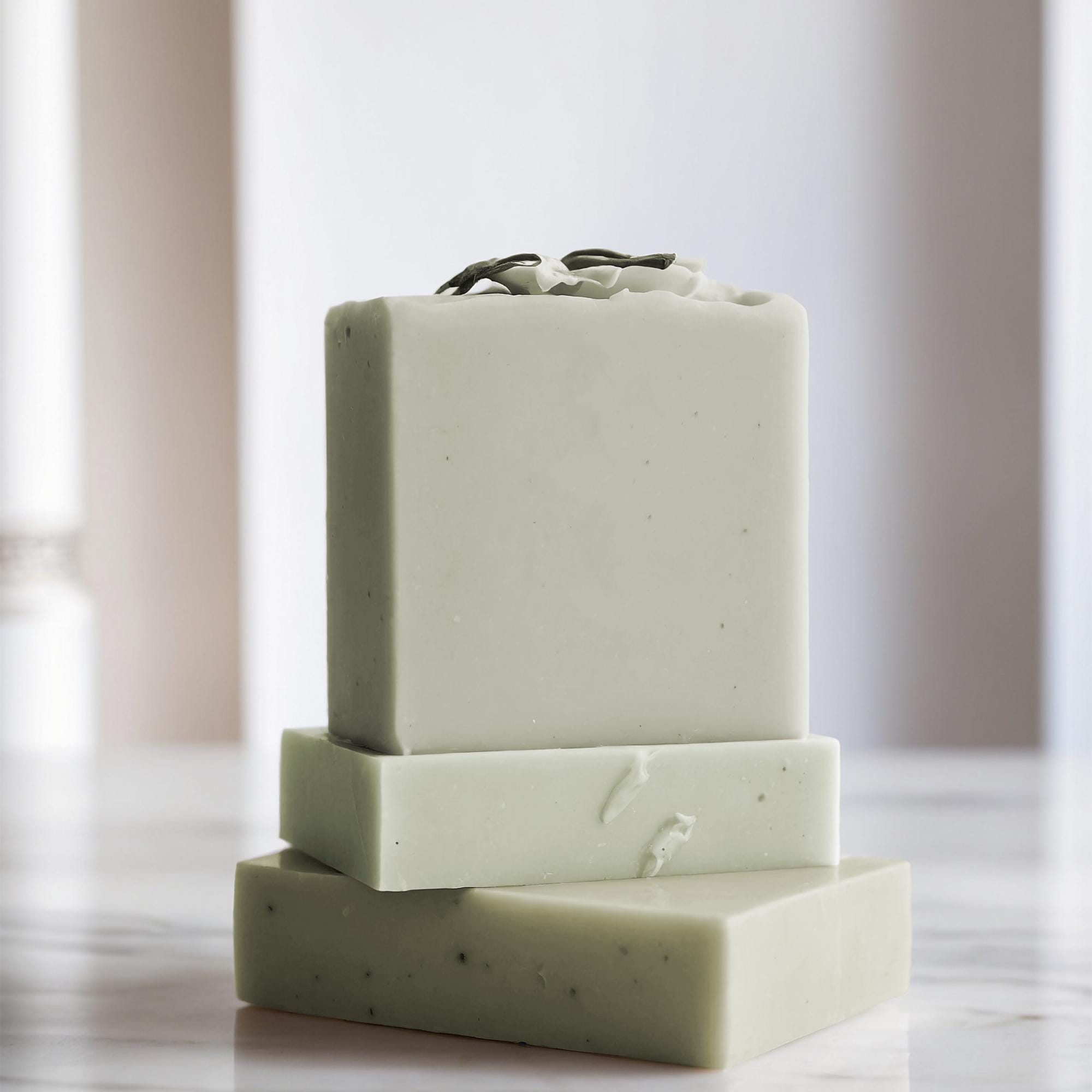 Artisan Soap Mockup, Stacked Soap Bar PSD, Embossed Logo Mockup ...