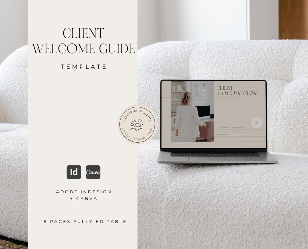 Welcome Guide Template | Project Brand Proposal | Proposal Design ...