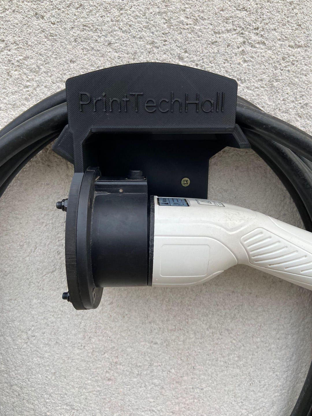 Improved 90 Degree Ohme EV Charger Cable Organiser (OPTIONAL NEW Type 2 ...