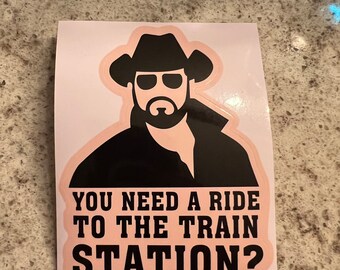 Yellowstone Rip Decal - Etsy