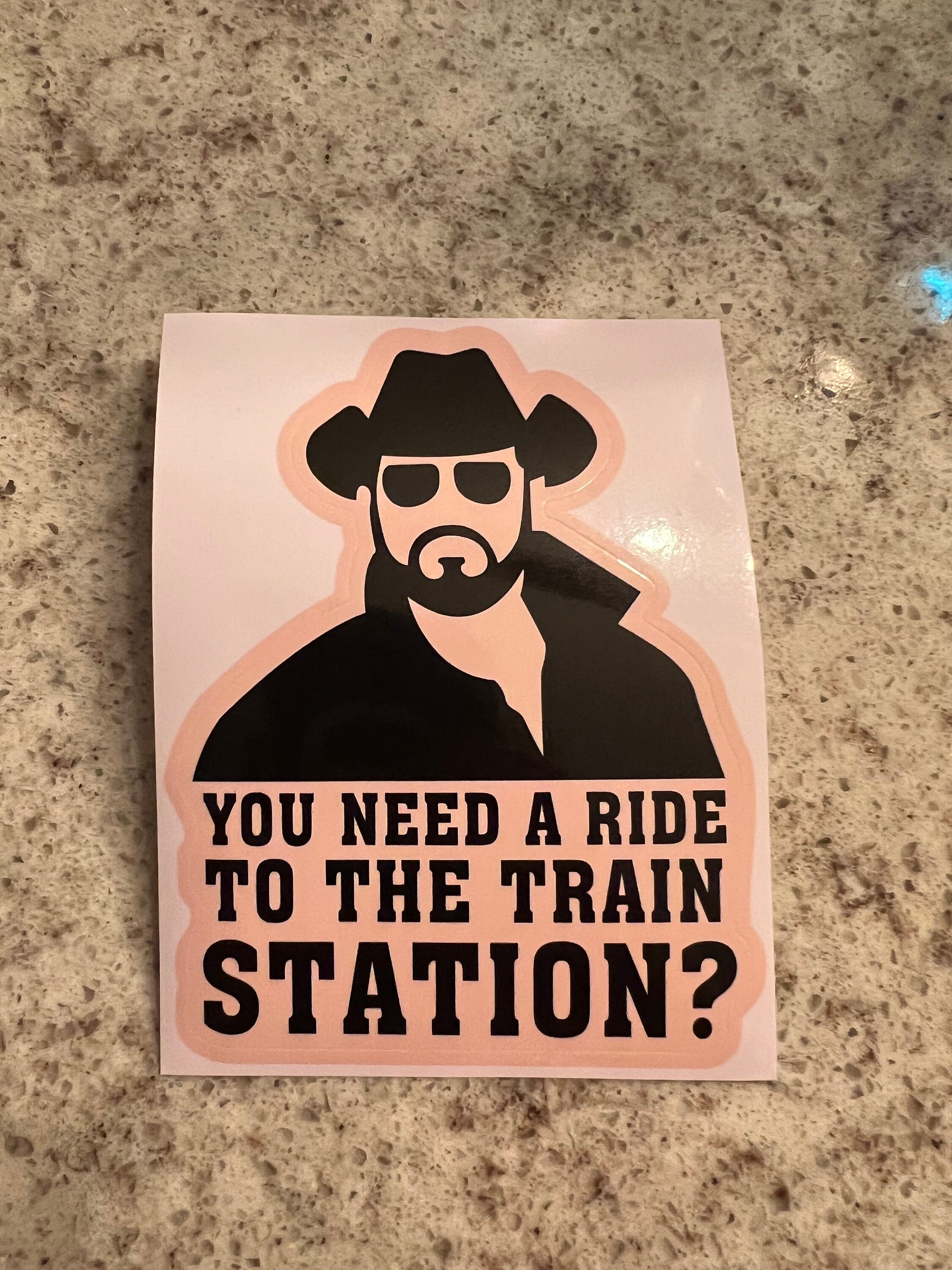 Rip Wheeler Train Station Yellowstone Sticker/decal - Etsy