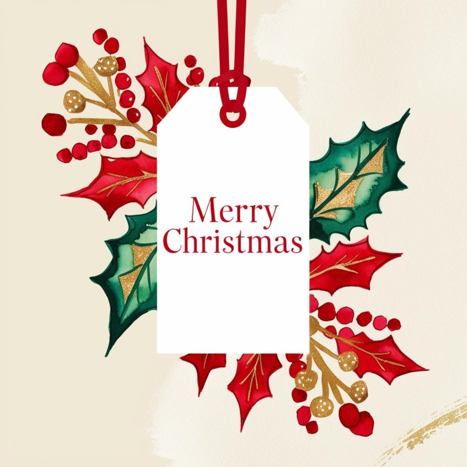 Christmas Gift Tag Design Printable - Etsy