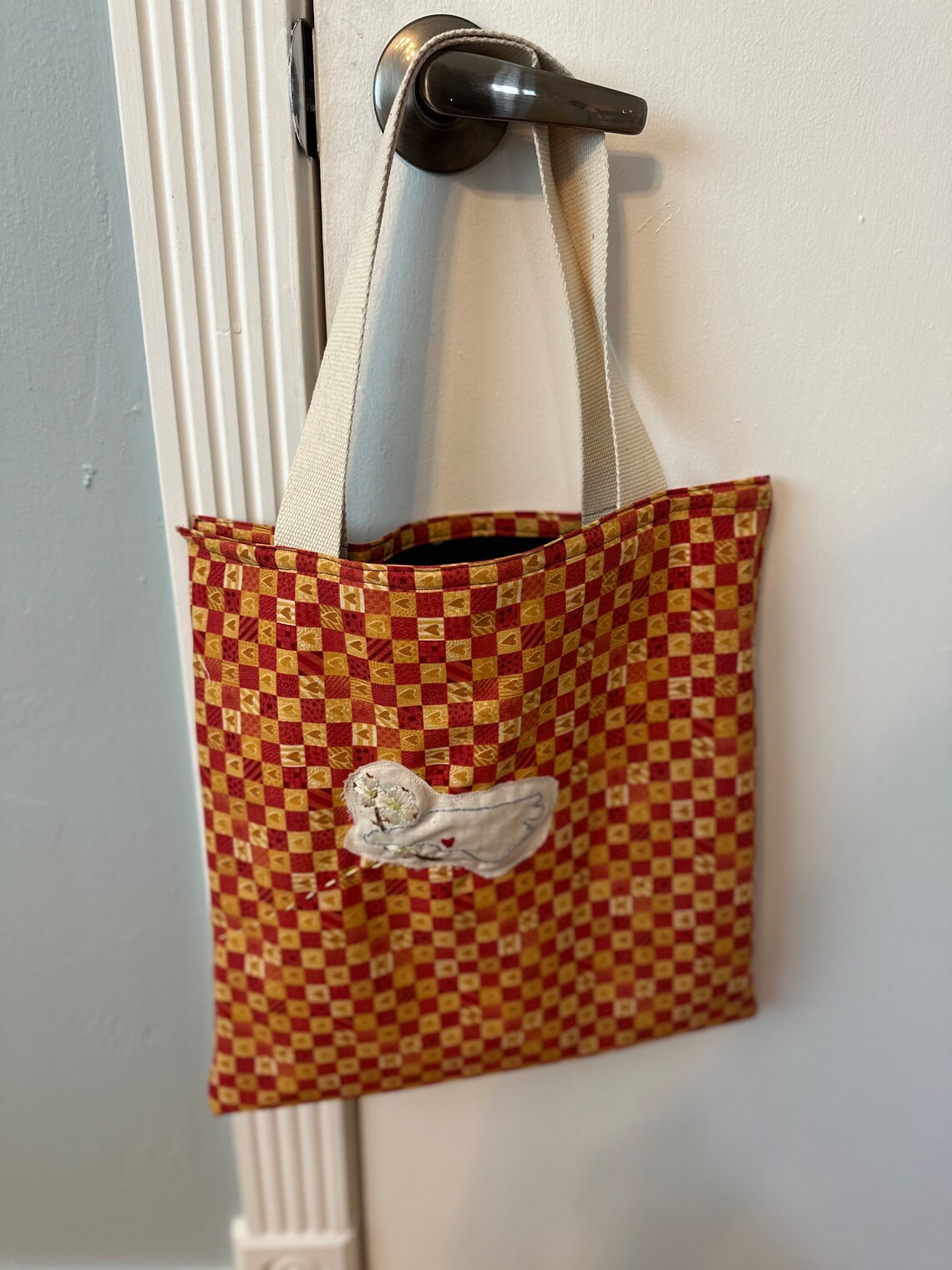 Handmade Custom Embroidery Tote Bags - Great for Gifts, Personalizable ...