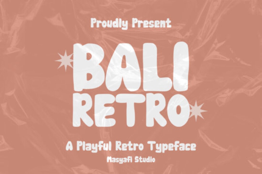 Bali Retro Font, Serif Font, Modern Font, Display Font, Calligraphy ...