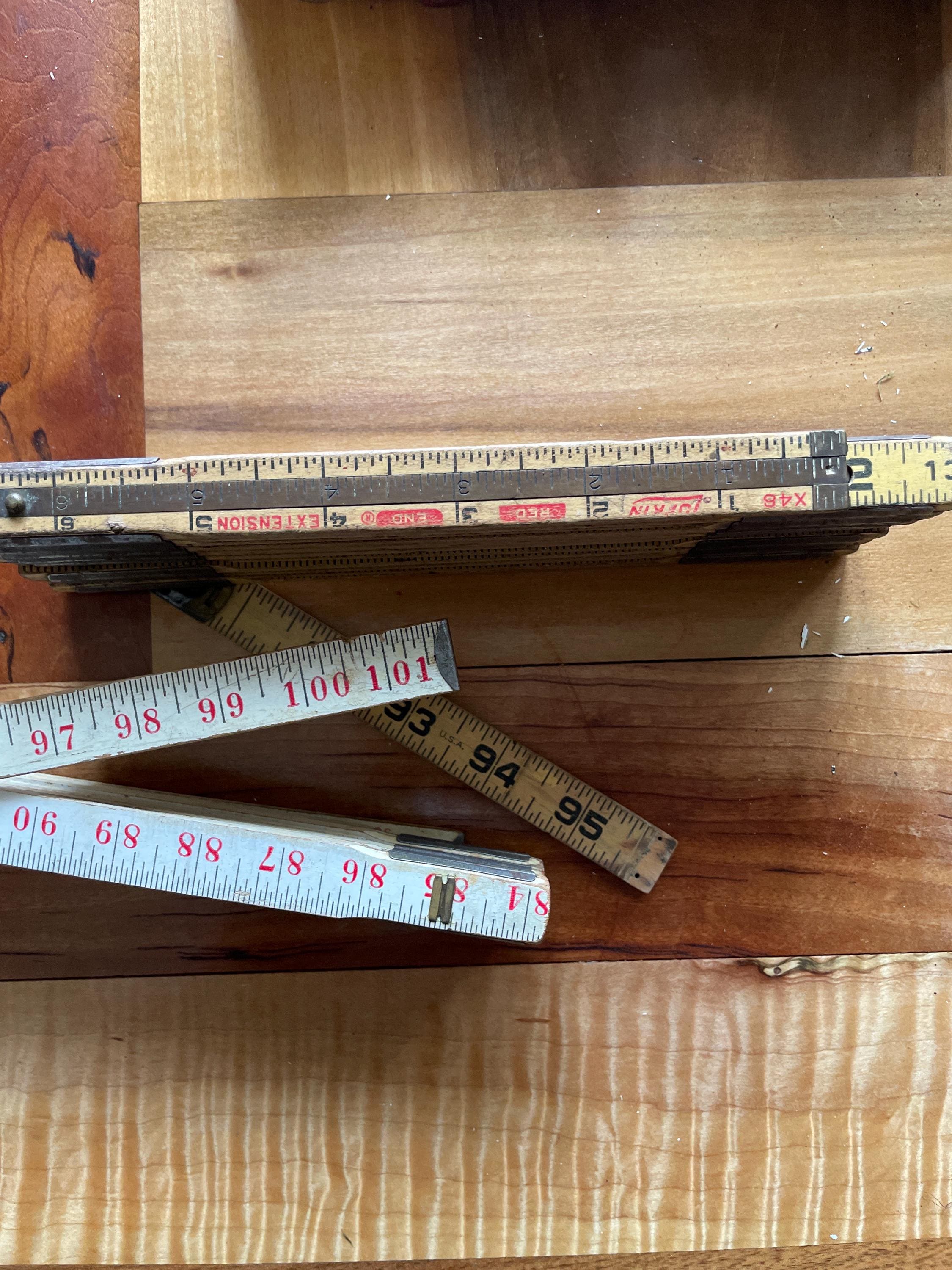 Vintage Folding Stick Rulers - Etsy