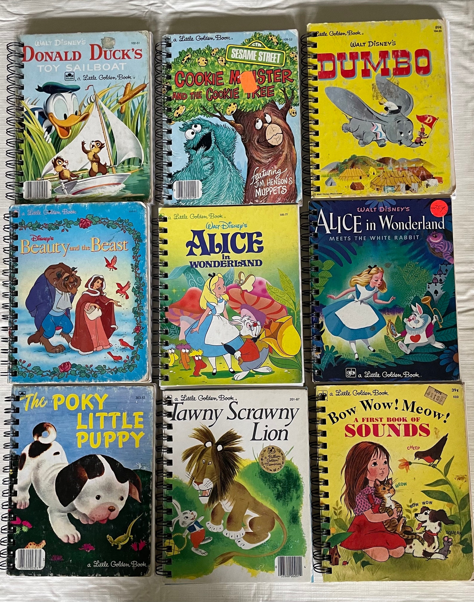 Golden Book Journal Storybook Blank Book - Etsy