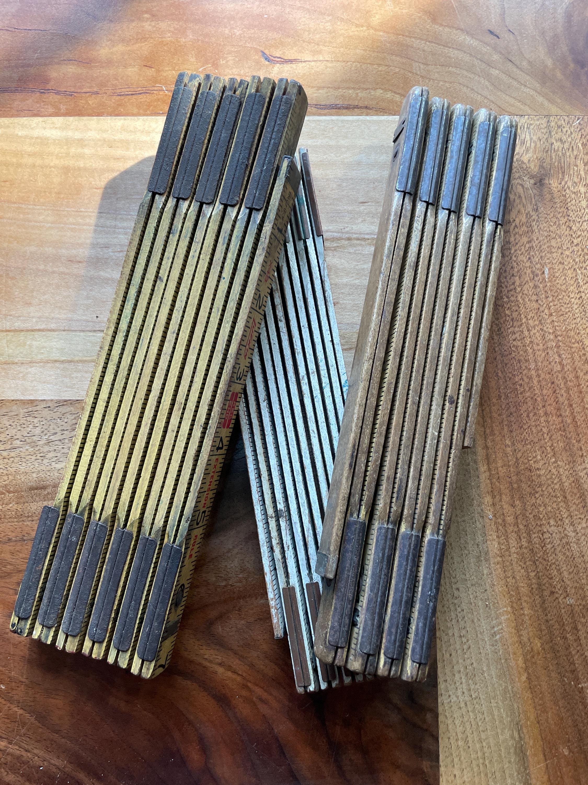 Vintage Folding Stick Rulers - Etsy