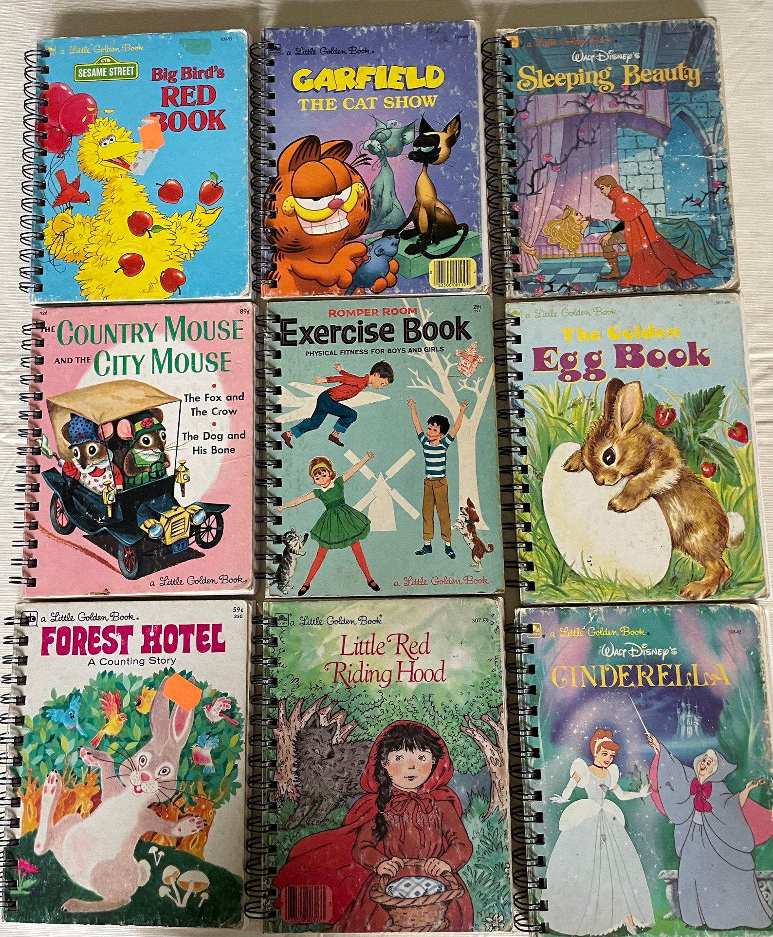 Golden Book Journal Storybook Blank Book - Etsy