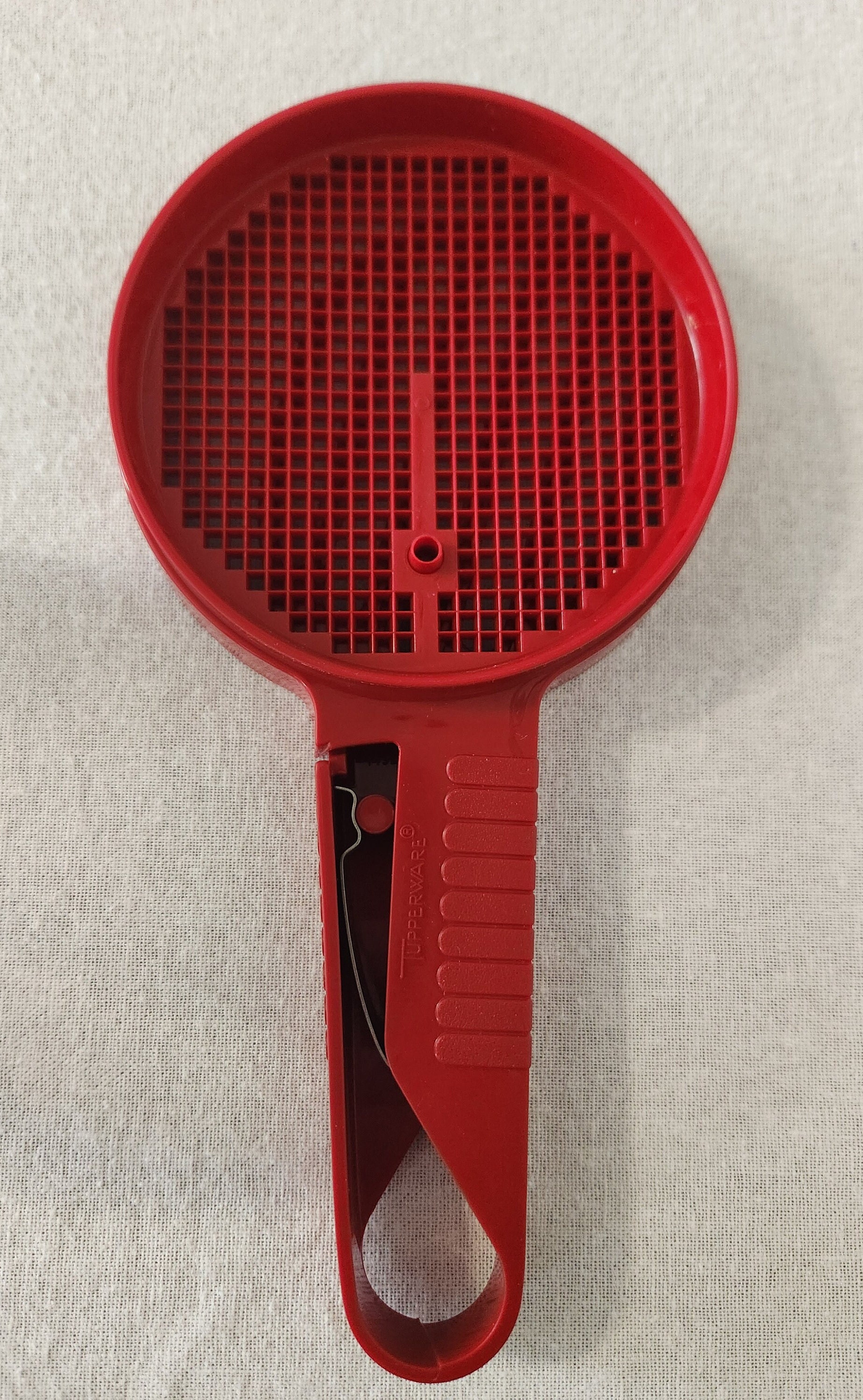 Vintage Tupperware Sifter Red Sift It' 1493-8 Flour Sifter Sugar Sifter ...