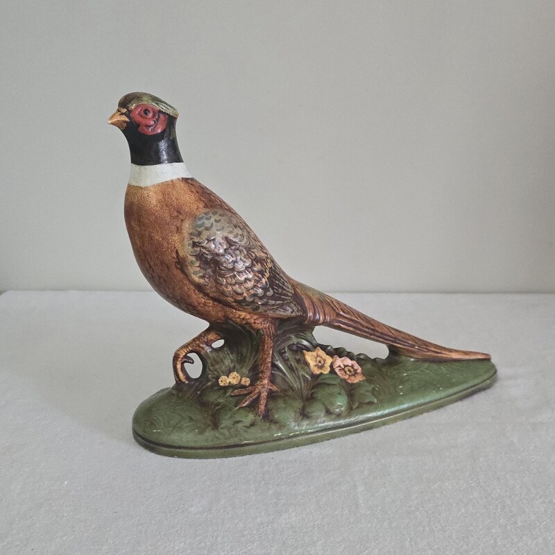 Ceramic Pheasant Figurine - Etsy