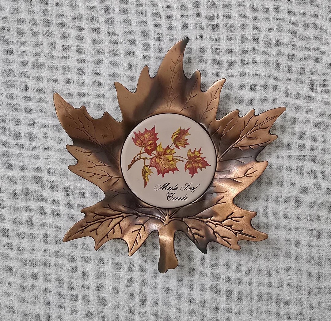 Vintage Copper Maple Leaf by Fantasy Copperware LTD | Made in Canada - Etsy