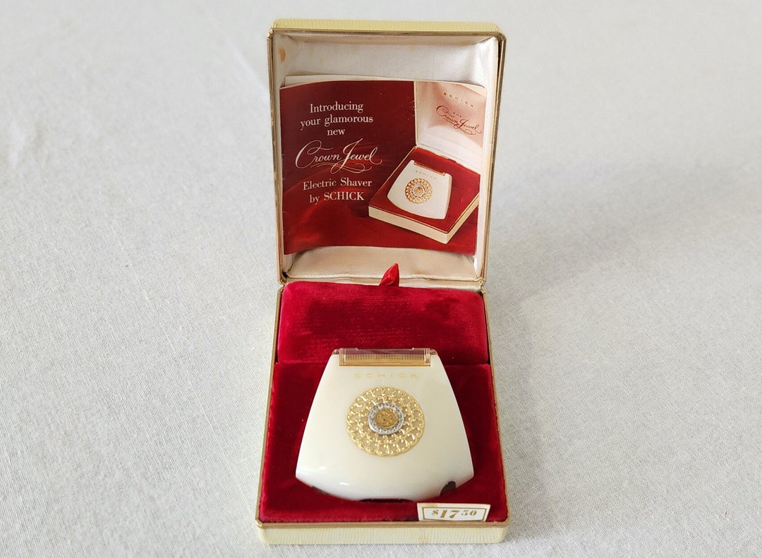 Vintage Shick Electric Shaver the Crown Jewel Electric Razor 1960s - Etsy