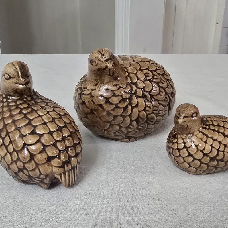 Ceramic Quail - Etsy