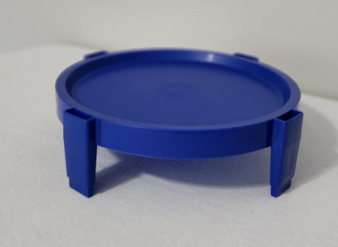 Vintage Tupperware Divide A Rack Blue Pie Stacker #1866-2 - Etsy