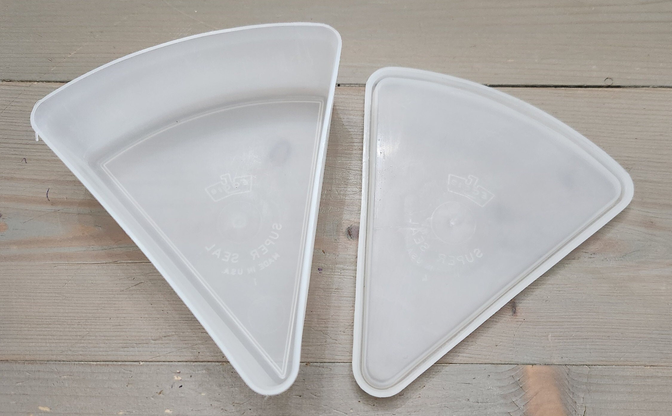Vintage Eagle Super Seal Pie Slice Keeper Container With Lid - Etsy