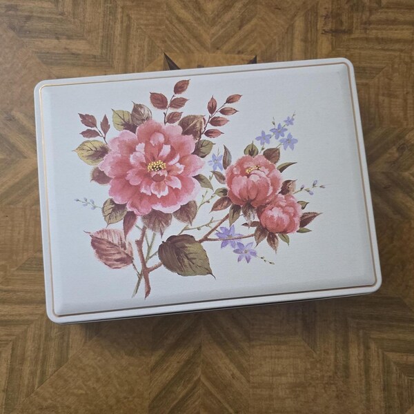 Floral Tin - Etsy
