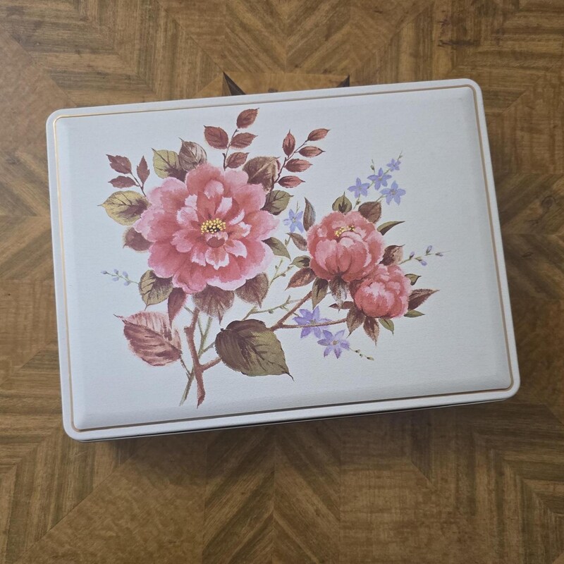 Floral Tin - Etsy