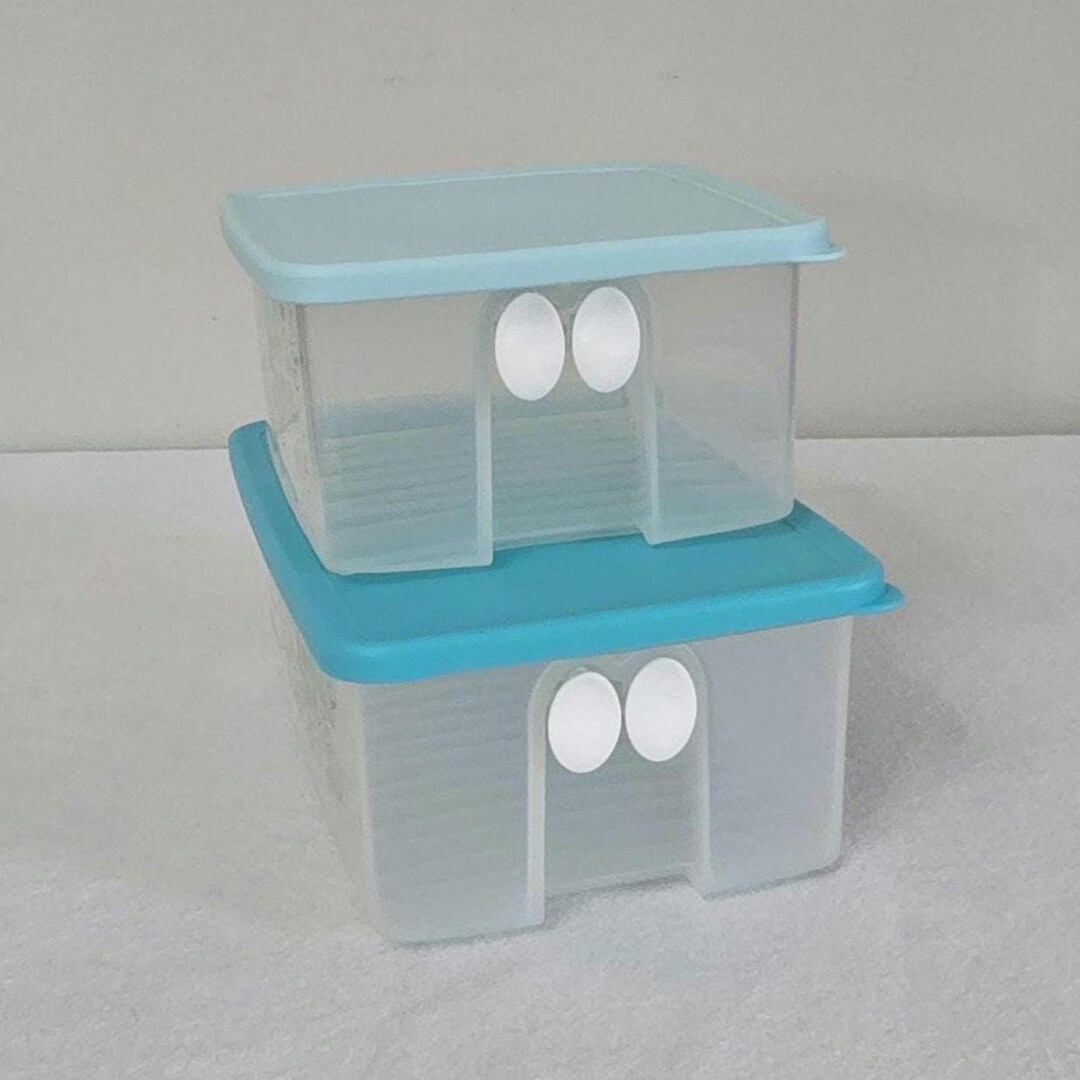 Tupperware Fridgesmart 7 Cup and 4.5 Cup Vented Fruit Vegetable Keepers ...