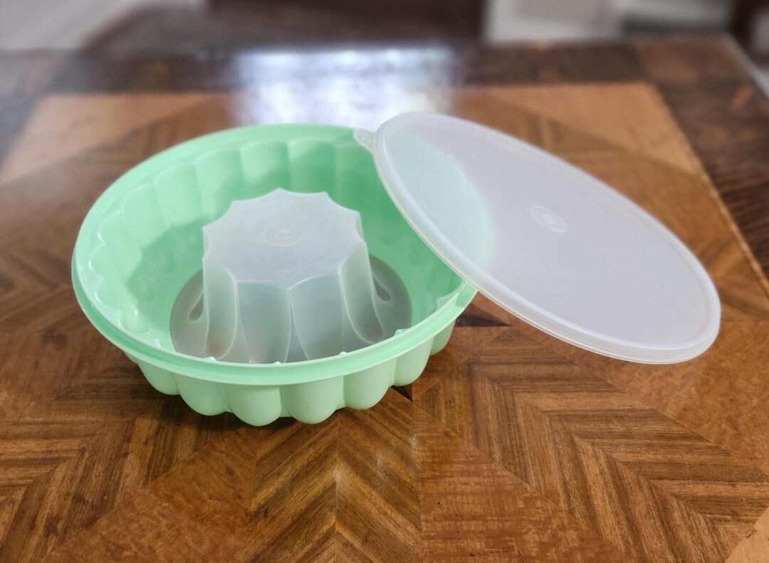 Vintage Tupperware Jello Mold 3 Piece Mint Green Set 1201 1202 1203 - Etsy
