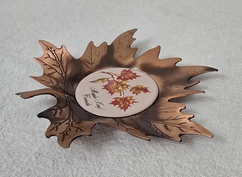 Vintage Copper Maple Leaf by Fantasy Copperware LTD | Made in Canada - Etsy