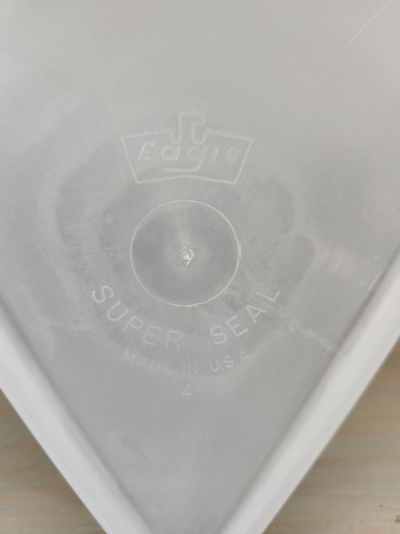 Vintage Eagle Super Seal Pie Slice Keeper Container With Lid - Etsy