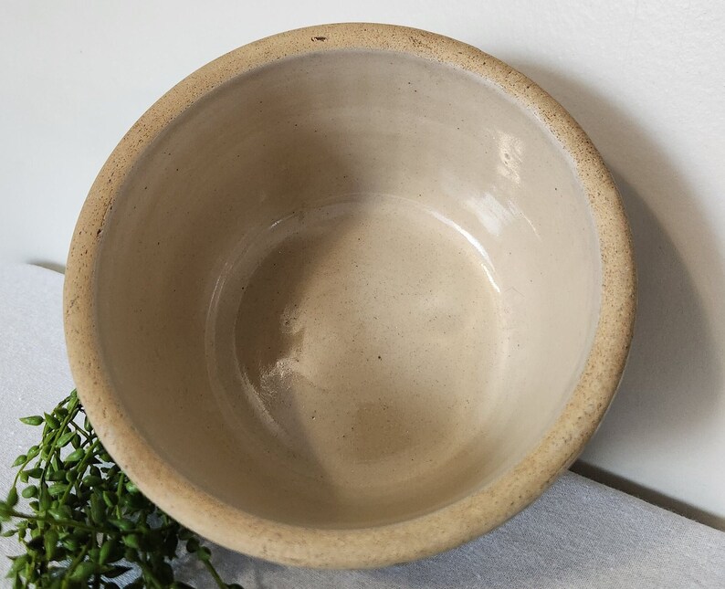 Vintage Red Wing Spongeware Cap Bowl Ribbed Ovenware 7c Stoneware ...