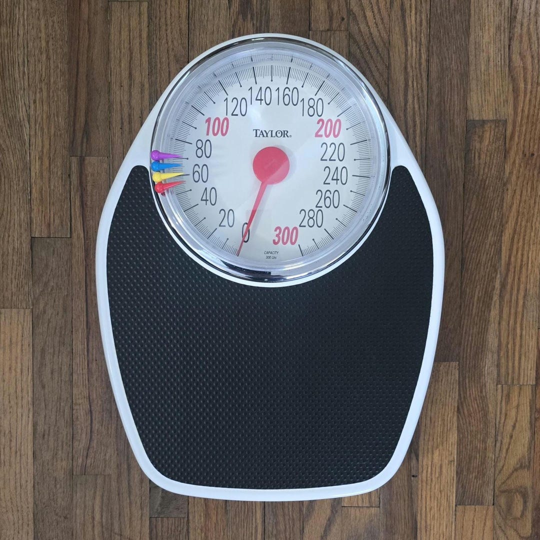 Vintage Taylor Scale 300 Pound Capacity Retro Bathroom Scale - Etsy