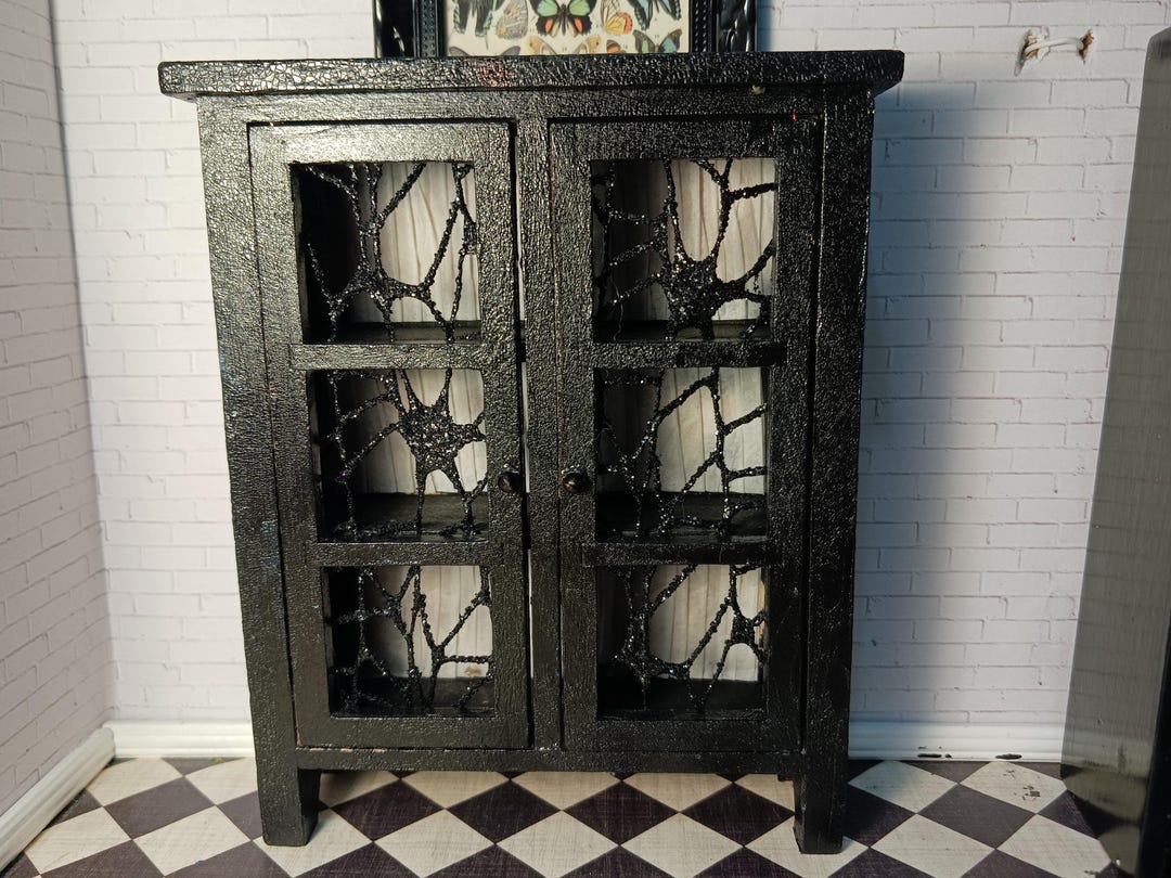Gothic Style Cabinet Adds a Touch of Sophistication to Your Haunted ...