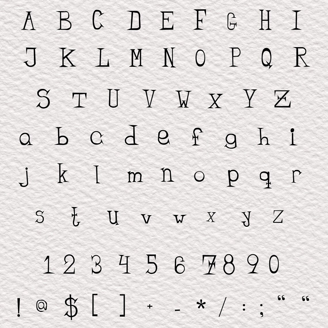 Bandit Font TTF Ai SVG PNG Eps Cricut Procreate Illustrator and Other ...