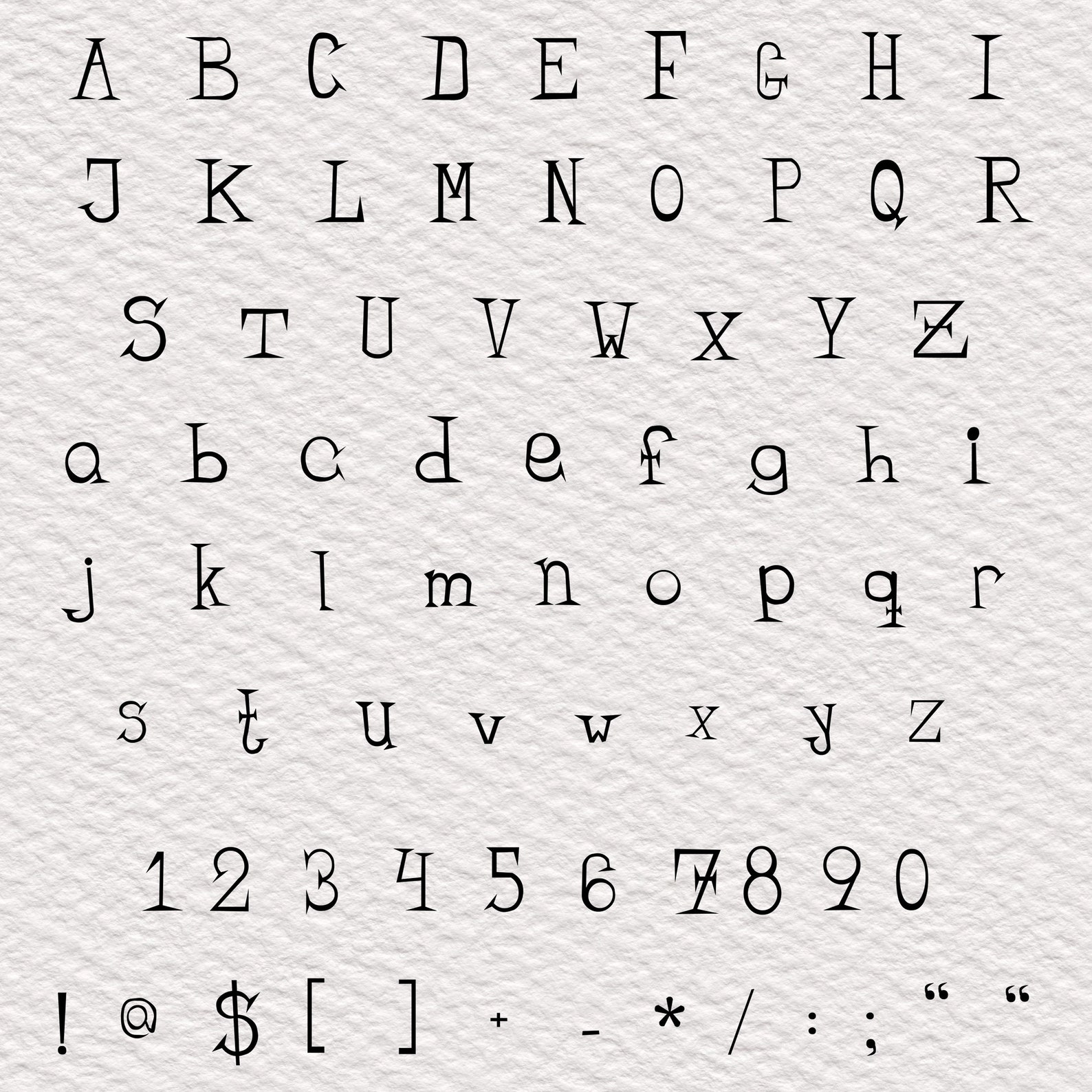 Bandit Font TTF Ai SVG PNG Eps Cricut Procreate Illustrator and Other ...