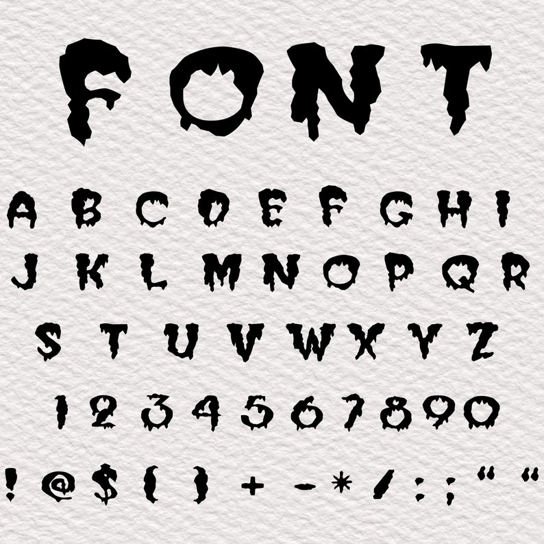 Gaza Font Ttf Font TTF Ai SVG PNG Eps Cricut Procreate Illustrator and ...